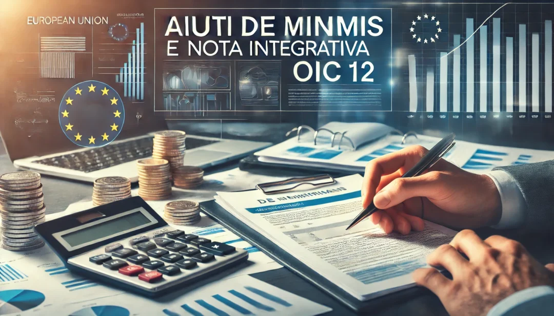Aiuti De Minimis in Nota Integrativa (OIC 12 ): Guida alla Compilazione ...